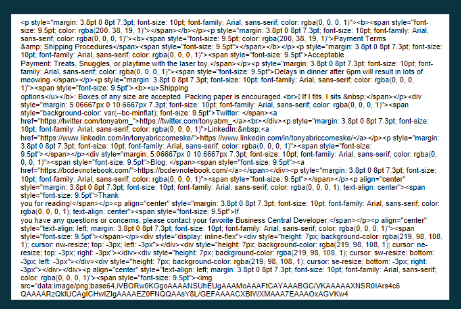 BC23 Rich Text content on Reports – BC Development Notebook