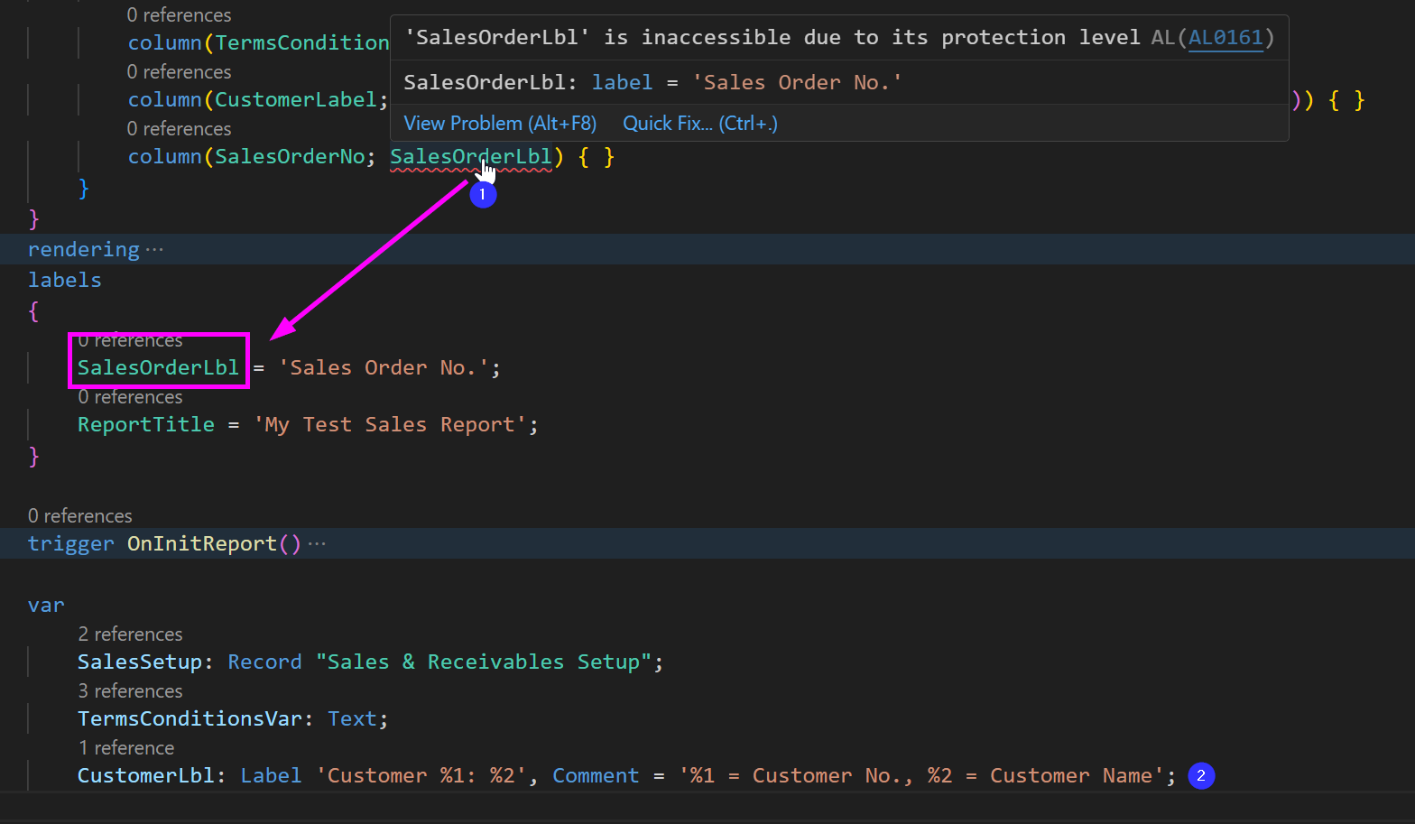 Labels in Business Central Development – BC Development Notebook