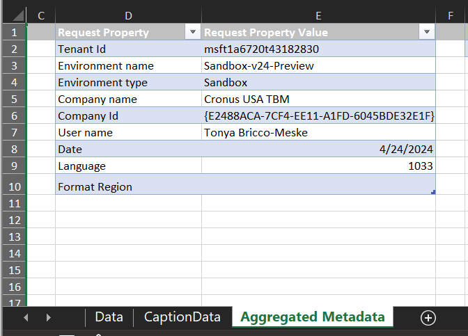 The comprehensive guide to using Business Central Excel Report Metadata ...