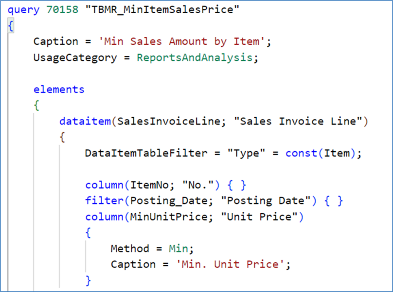 Query Methods for Business Central AL Development – BC Development Notebook